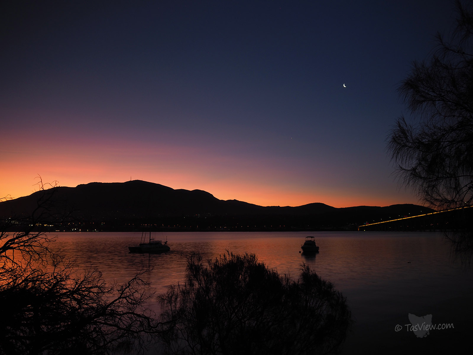 Hobart Sunset – TasView